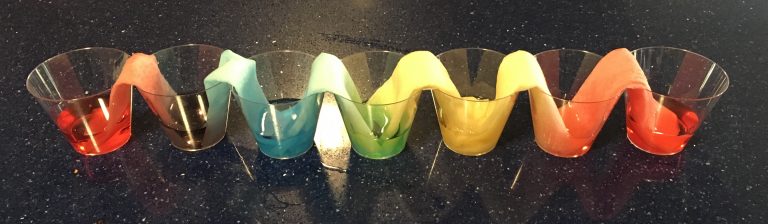 Home Activity: Rainbow Capillary Action
